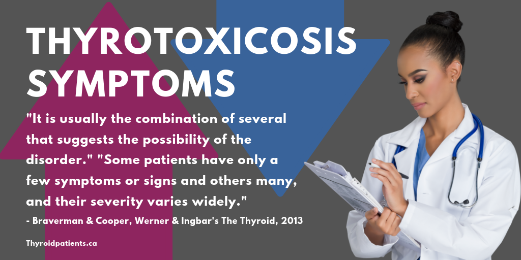 Thyrotoxicosis: Symptoms and signs – Thyroid Patients Canada